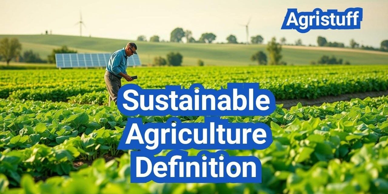 Sustainable Agriculture Definition: The Legal Meaning + Plain-English ...